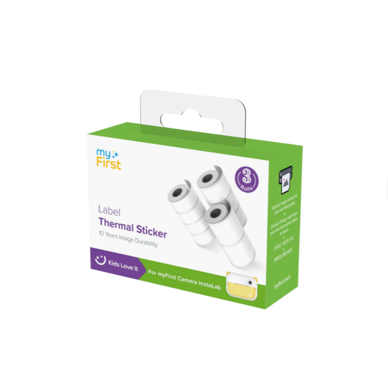 myFirst Thermal Sticker White Label for myFirst Camera Insta Wi ( Labe ...