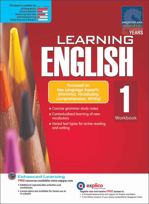 LEARNING ENGLISH Workbook 1 – Popular Book Company Pte Ltd