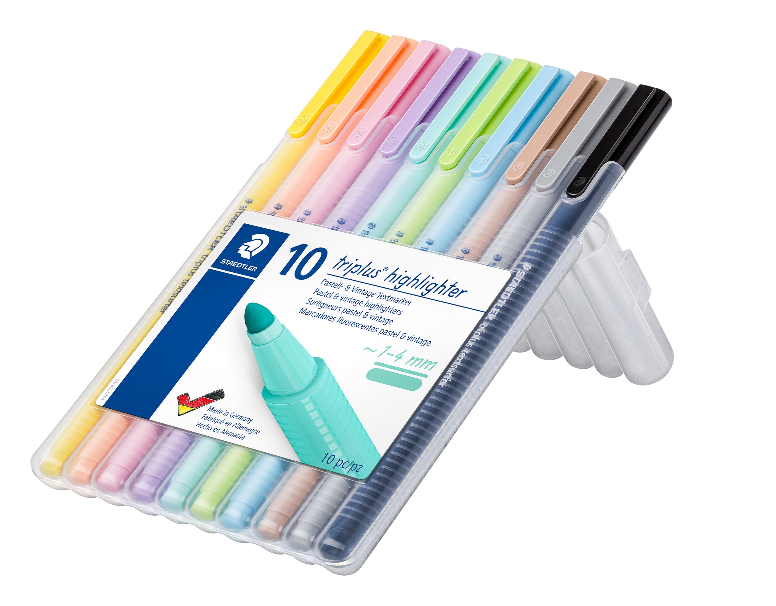 STAEDTLER HIGHLIGHTER TRI TEXTSURF 10PCS – Popular Book Company Pte Ltd