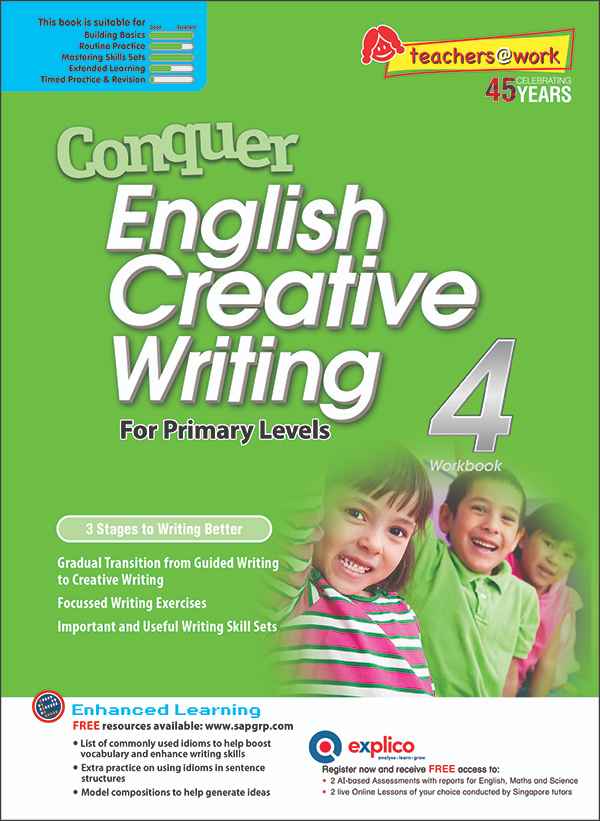 Conquer English Creative Writing Workbook 4 – Popular Book Company Pte Ltd