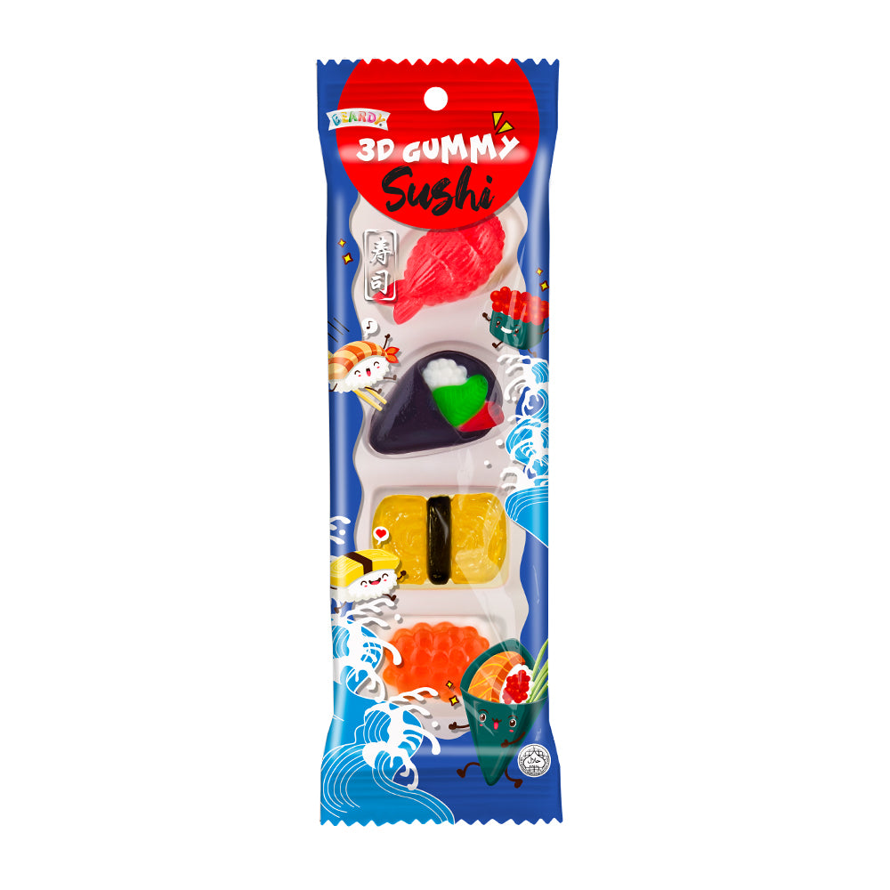 BEARDY 3D SUSHI GUMMY – Popular Book Company Pte Ltd