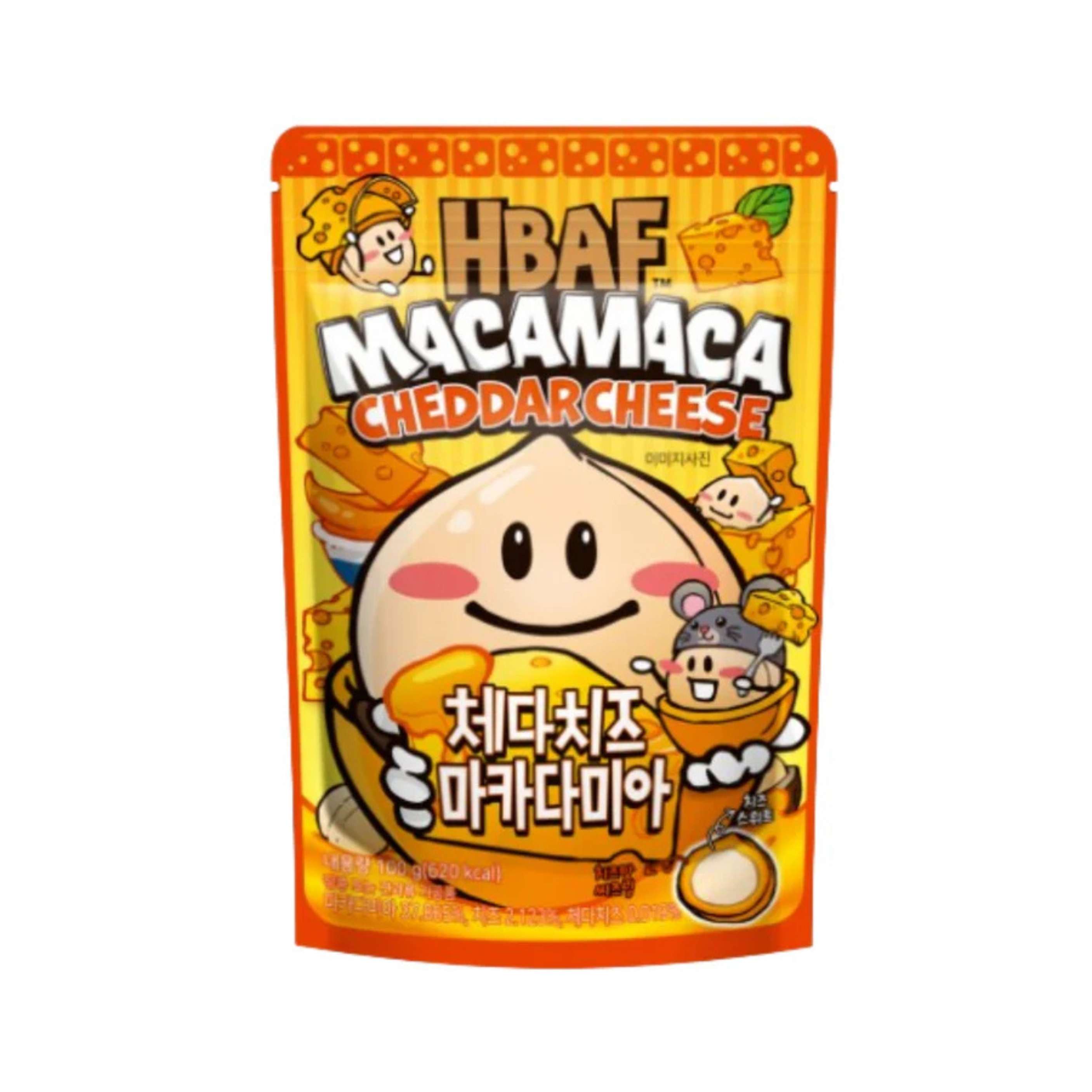 Hbaf Cheddar Cheese Macadamia 100g – Popular Book Company Pte Ltd