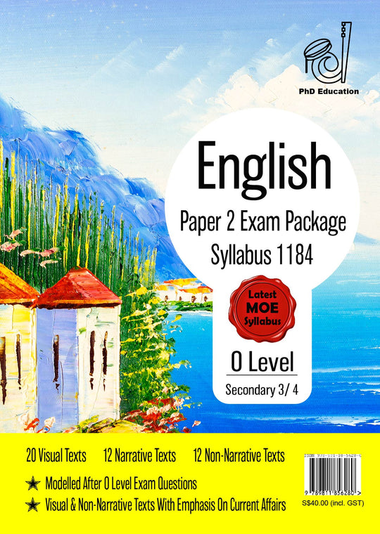 O-Levels English Paper 2 Exam Package (Syllabus 1184) – Popular Book ...