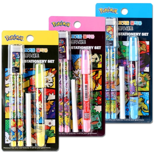 POKÉMON CARTRIDGE PENCIL & ROLLER ERASER SET – Popular Book Company Pte Ltd