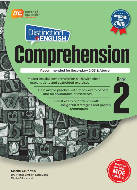 Secondary 2 G3 Distinction In English Comprehension Book – Popular Book ...