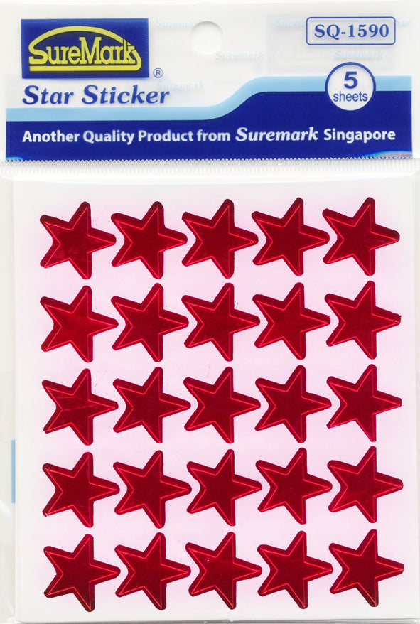 Star Sticker (5 Pcs Per Pkt) – Popular Book Company Pte Ltd