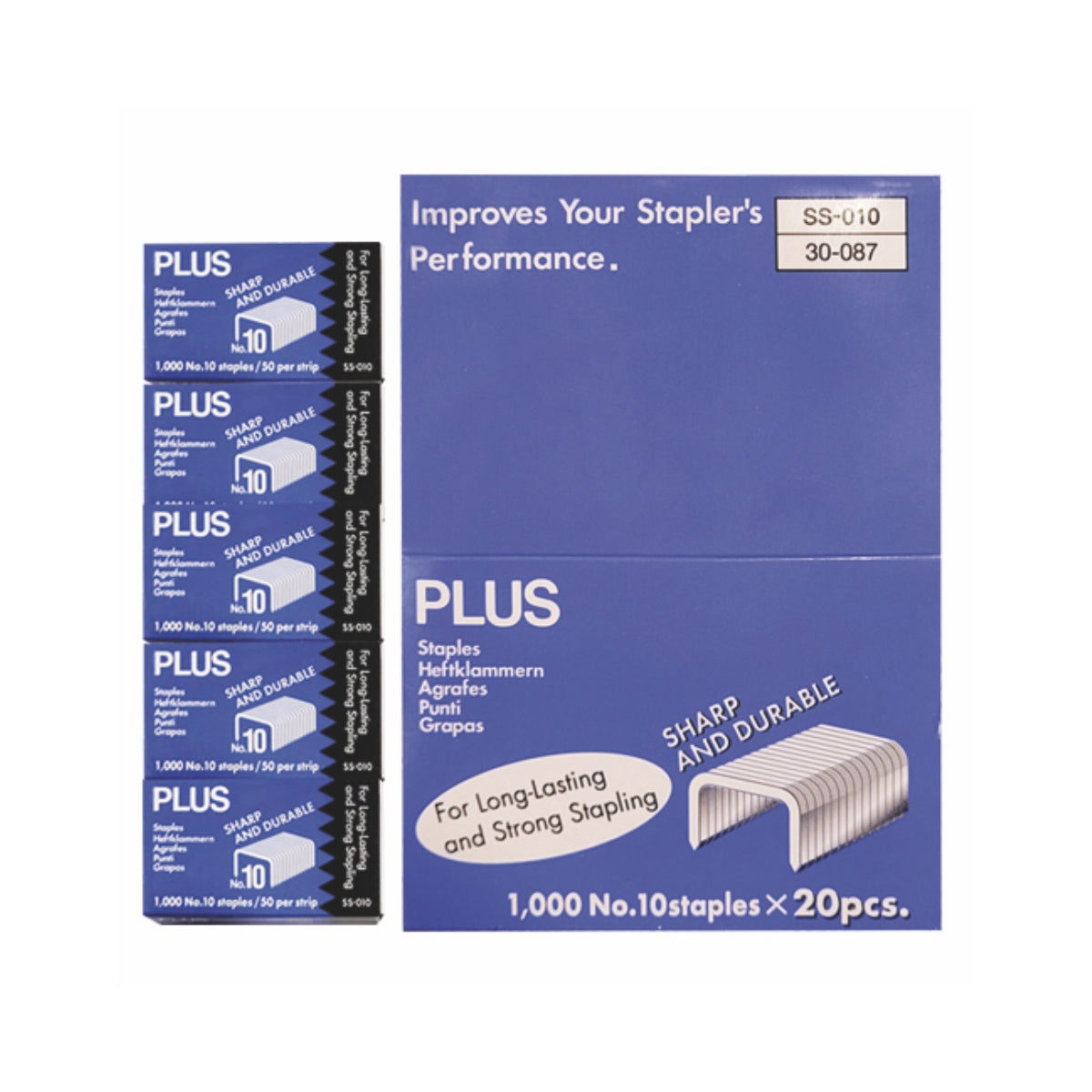 Plus Staples Set 20's 30087/20 – Popular Book Company Pte Ltd