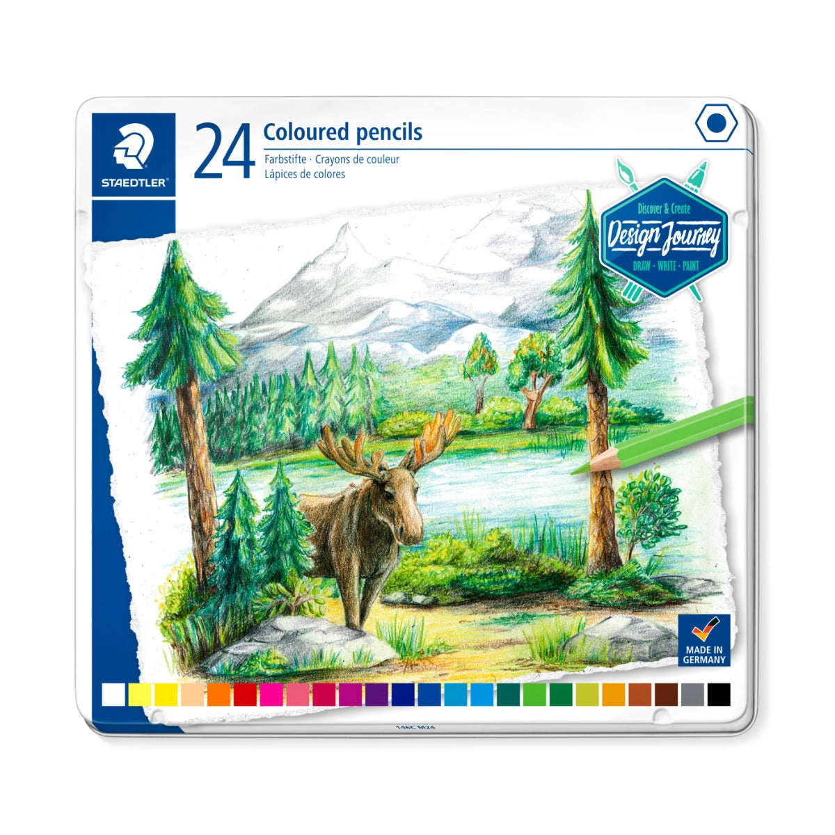 Staedtler Dj Coloured Pencils 24l – Popular Book Company Pte Ltd