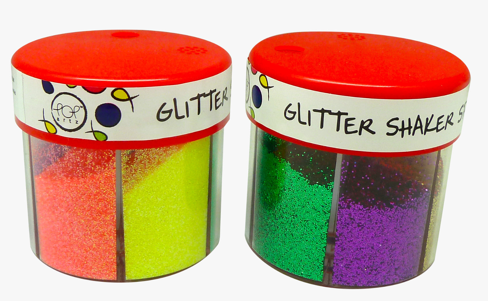 POP Artz Glitter Shaker Sparkling Colour - 6 Colours 50g – Popular Book ...