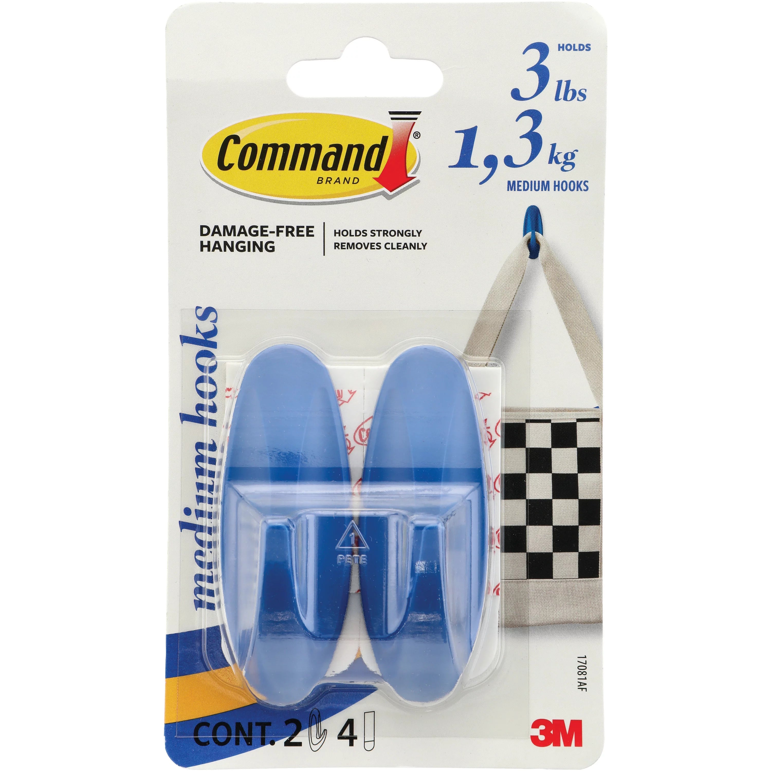 3m Command Med Designer Hook Blue 17081af – Popular Book Company Pte Ltd