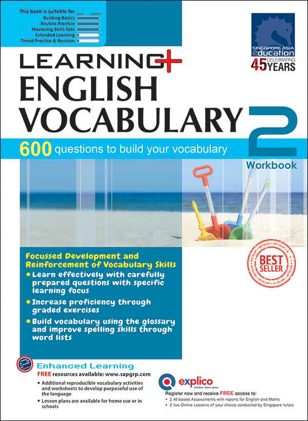 LEARNING+ English Vocabulary Workbook 2 – Popular Book Company Pte Ltd