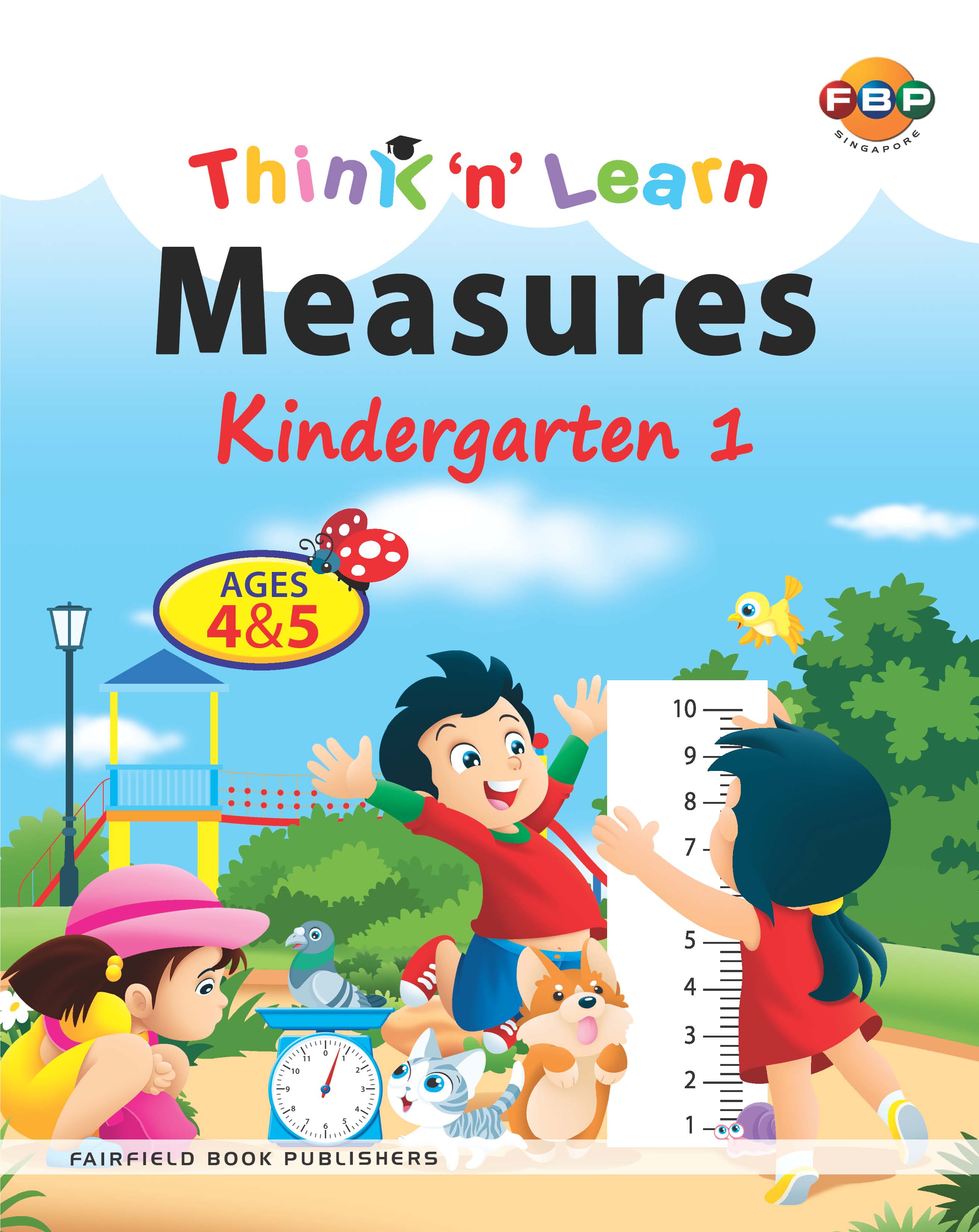 Think 'n' Learn - Kindergarten 1 Measures – Popular Book Company Pte Ltd
