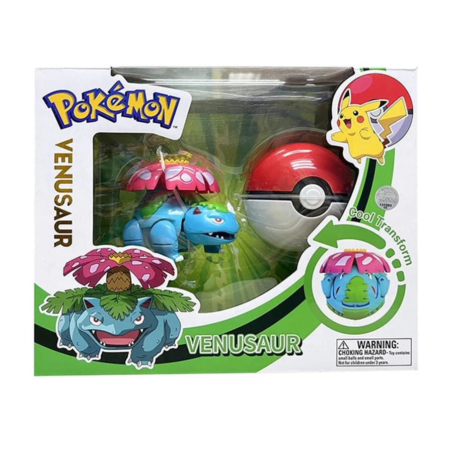 ZC TRANSFORM POKE BALL VENUSAUR – Popular Book Company Pte Ltd