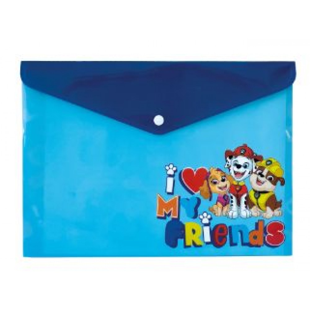 Paw Patrol Button Folder A4 – Popular Book Company Pte Ltd