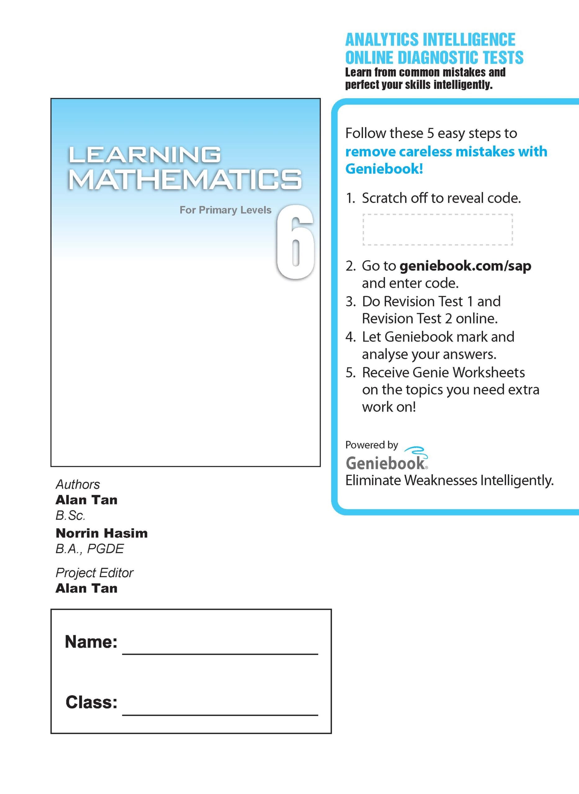 Learning Mathematics For Primary Levels 6 + Geniebook – Popular Book ...