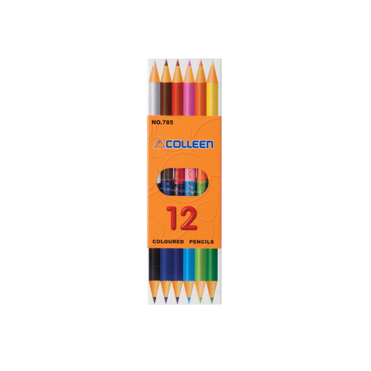 Colleen Colour Pencil Twin Head 785 (6/12 Color) – Popular Book Company ...