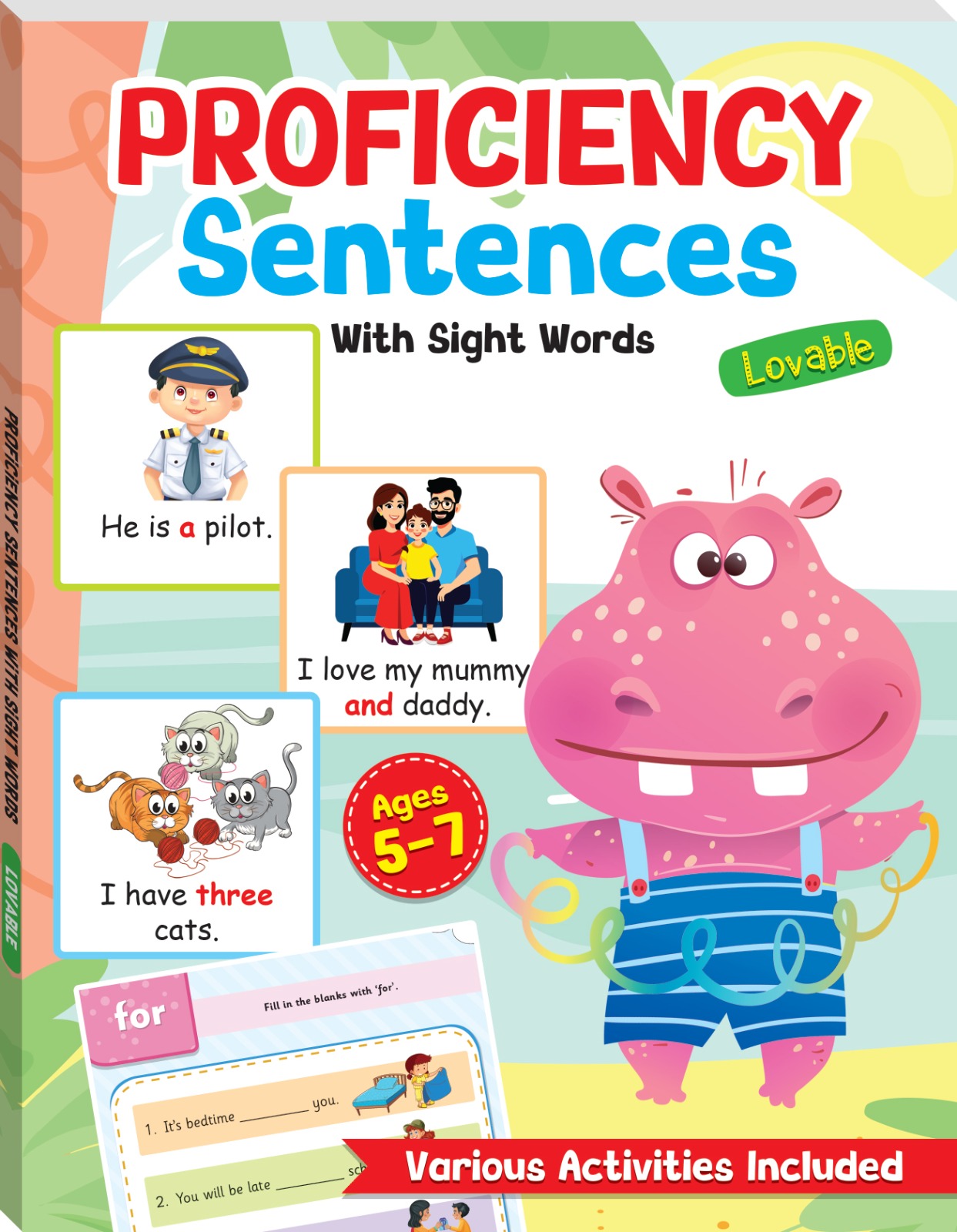 K1 Proficiency Sentences Words: Lovable – Popular Book Company Pte Ltd