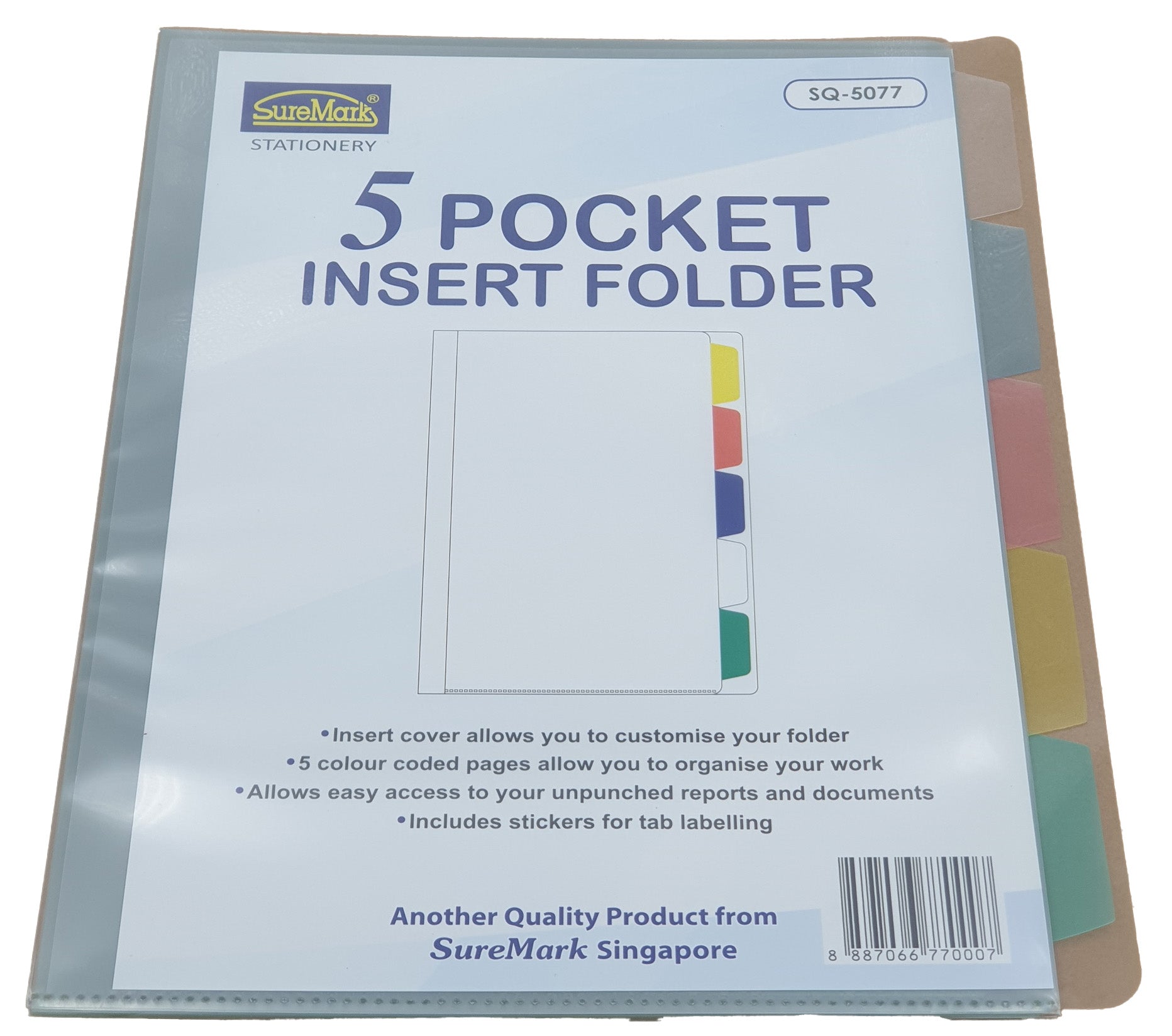 5 Part Index Folder – Popular Book Company Pte Ltd