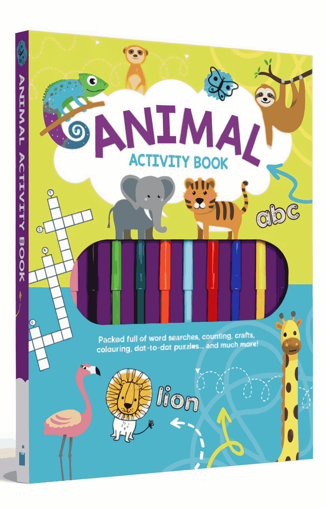 Activity Books with Pens: Animals – Popular Book Company Pte Ltd