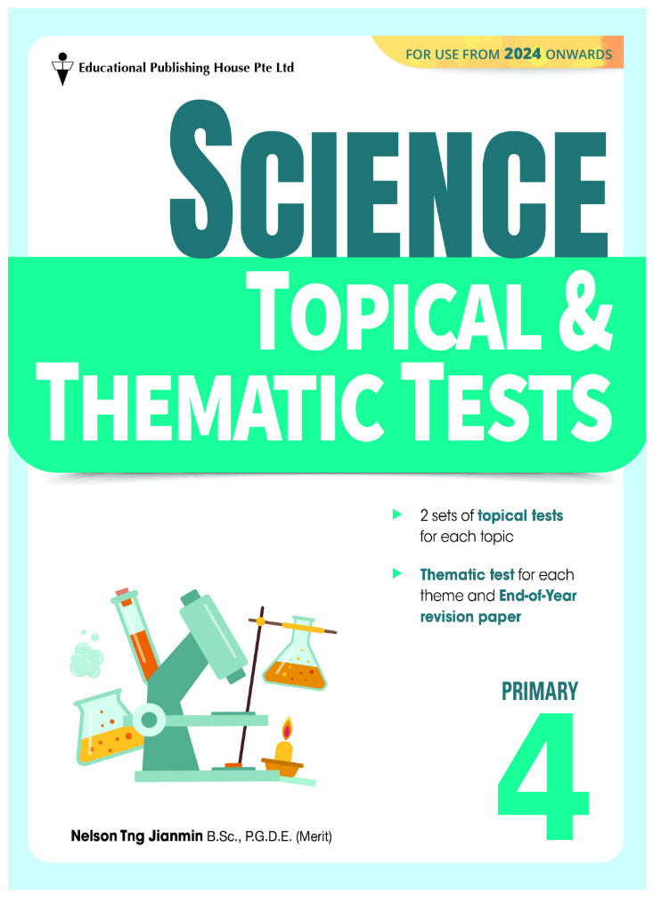 Primary 4 Science Topical And Thematic Tests – Popular Book Company Pte Ltd
