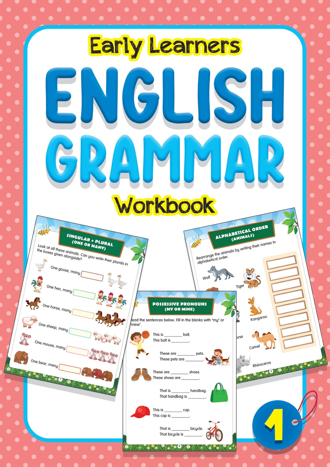 K1 Early Learners English Grammar Workbook 1 – Popular Book Company Pte Ltd