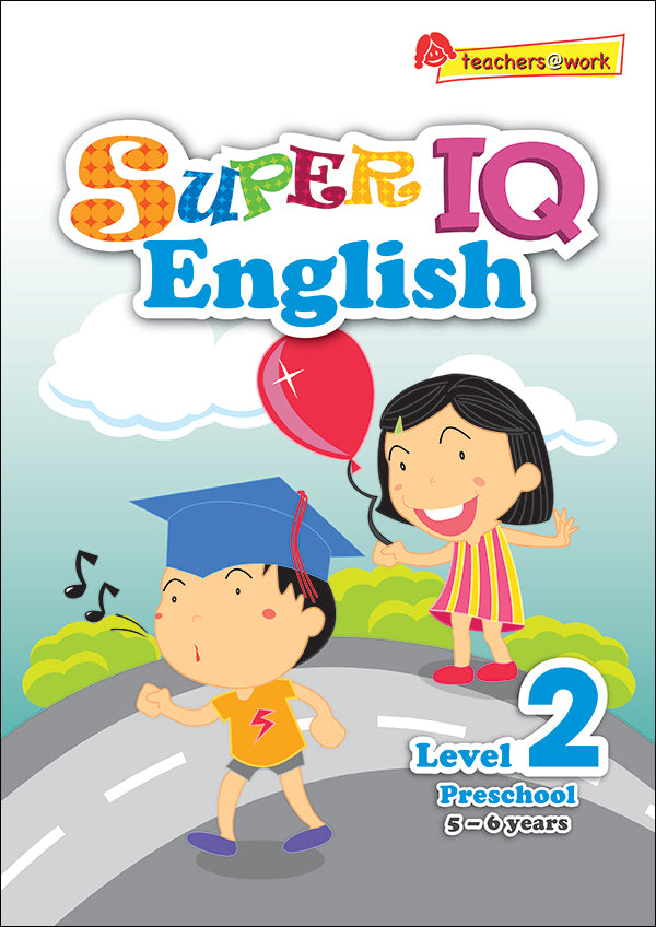 SUPER IQ English Level 2 (5-6 years) – Popular Book Company Pte Ltd