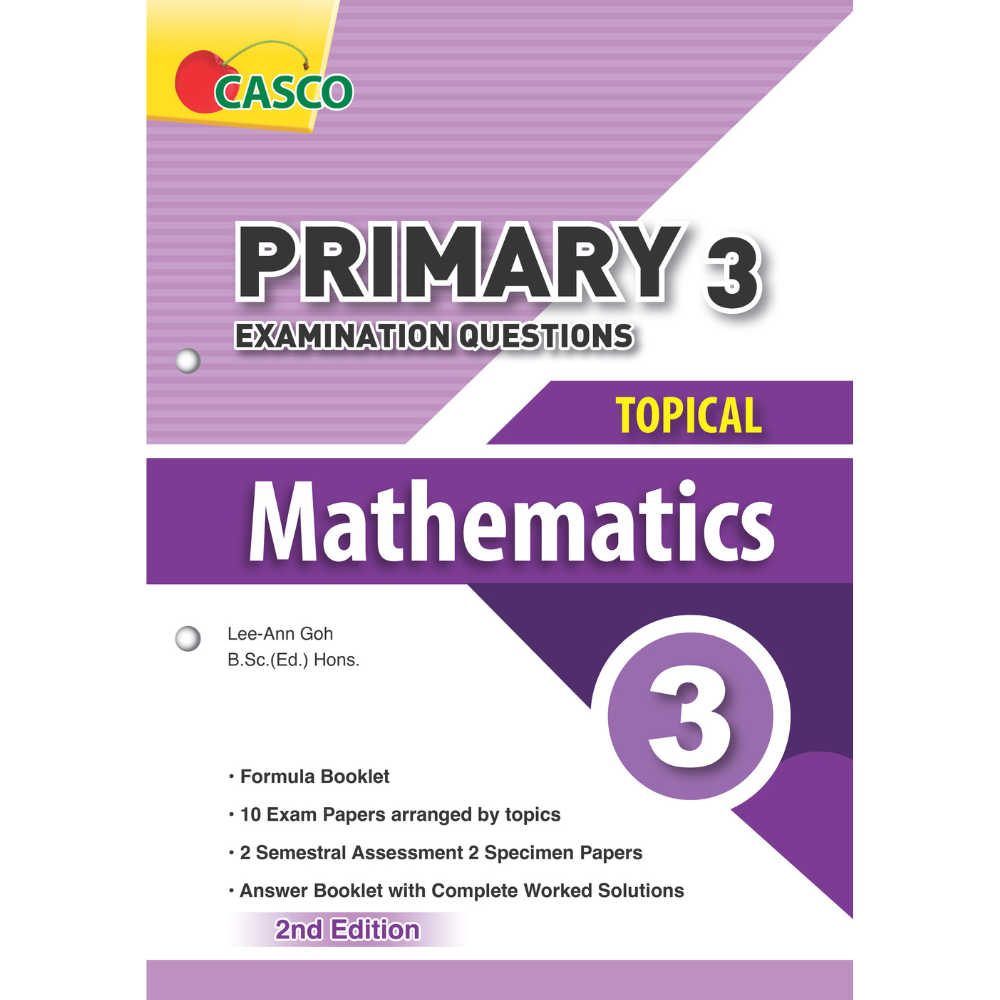 Primary 3 Exam Questions Topical Maths (Pack) - 2nd Edition – Popular ...
