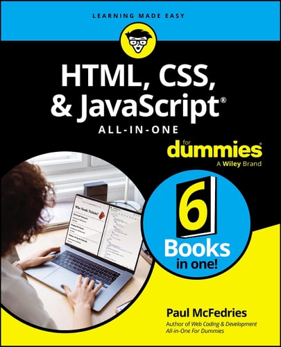 HTML, CSS, & JAVASCRIPT AIO FOR DUMMIES – Popular Book Company Pte Ltd