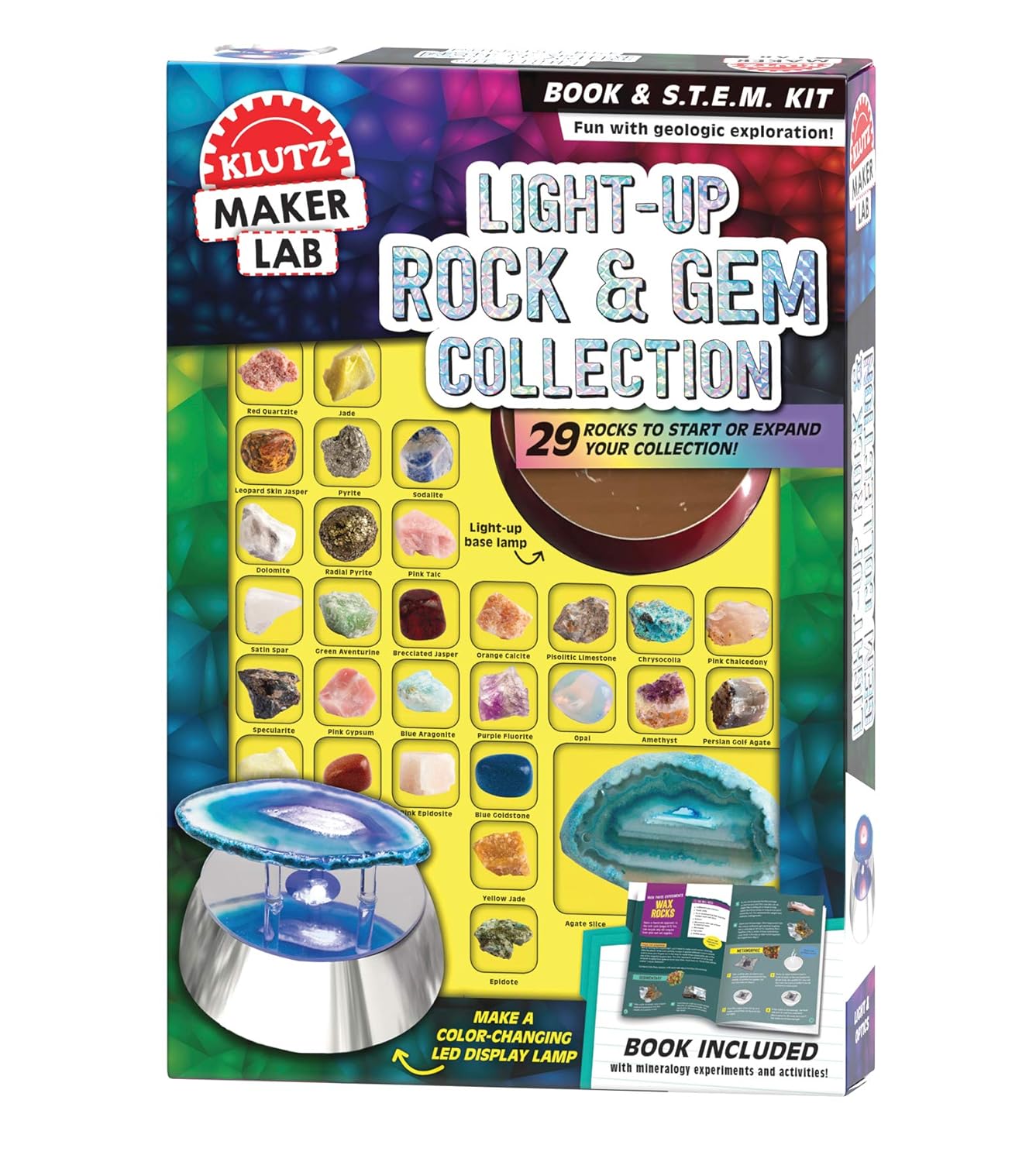 Light-Up Rocks & Gems Collection (Klutz) – Popular Book Company Pte Ltd