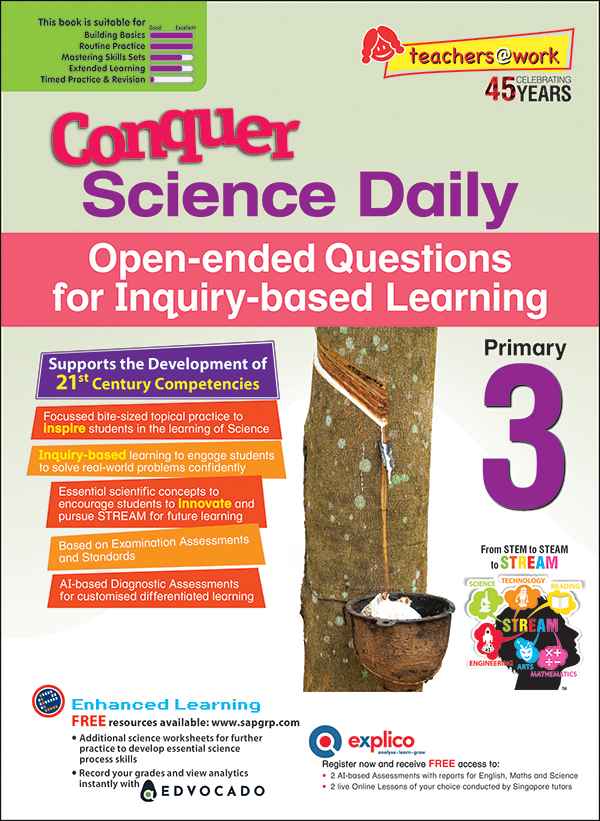 Conquer Science Daily Open-ended Questions for Inquiry-based Learning ...