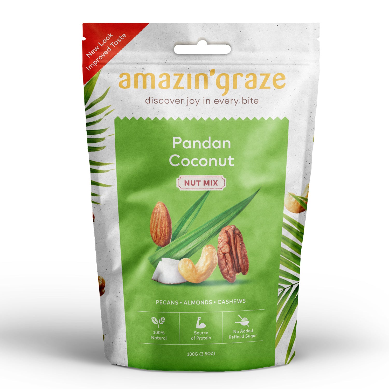 Amazin Graze Pandan Coconut Nut Mix – Popular Book Company Pte Ltd