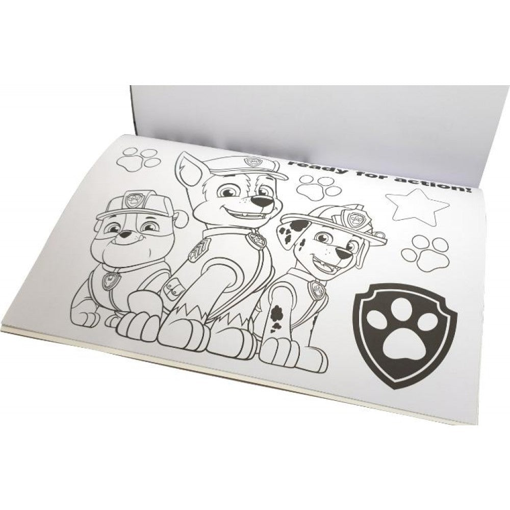 Paw Patrol Activity Colouring Book With Reusable Stickers – Popular ...