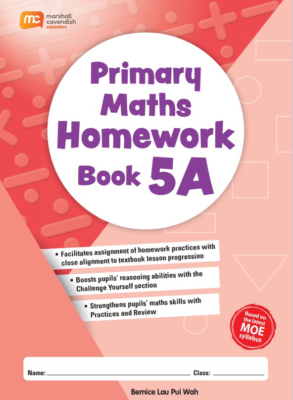 Primary 5A Maths Homework Book – Popular Book Company Pte Ltd