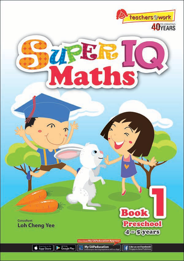 SUPER IQ Maths Level 1 (4-5 years) – Popular Book Company Pte Ltd