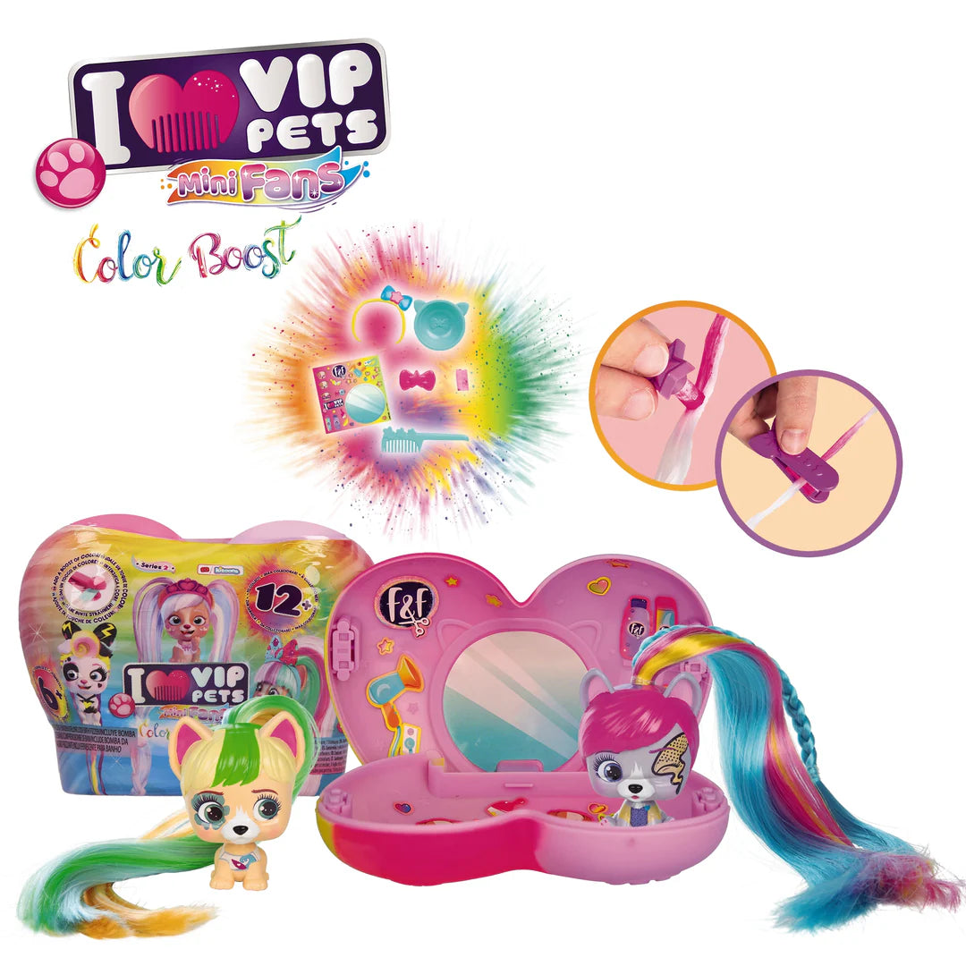 VIP PETS MINI FANS SERIES 2 COLOR BOOST – Popular Book Company Pte Ltd
