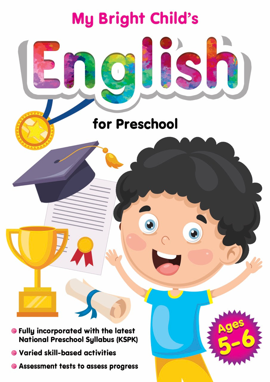 Preschool My Bright Child's English Age 5-6 – Popular Book Company Pte Ltd