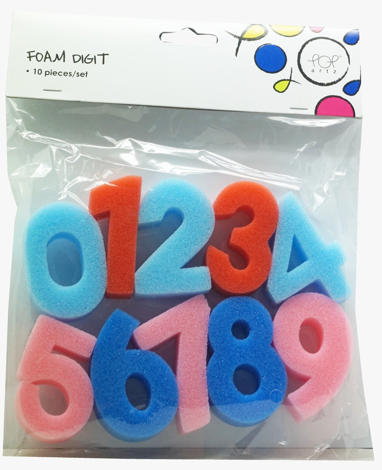 POP Artz Foam Digit Set 10's – Popular Book Company Pte Ltd