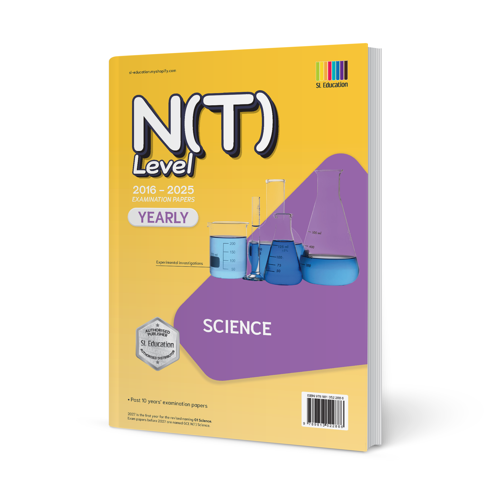 TYS N(T) Level Science Yearly QNS + ANS 2016-2025 – Popular Book ...