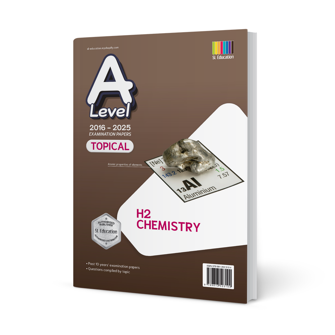 TYS A Level H2 Chemistry Topical QNS + ANS 2016-2025 – Popular Book ...