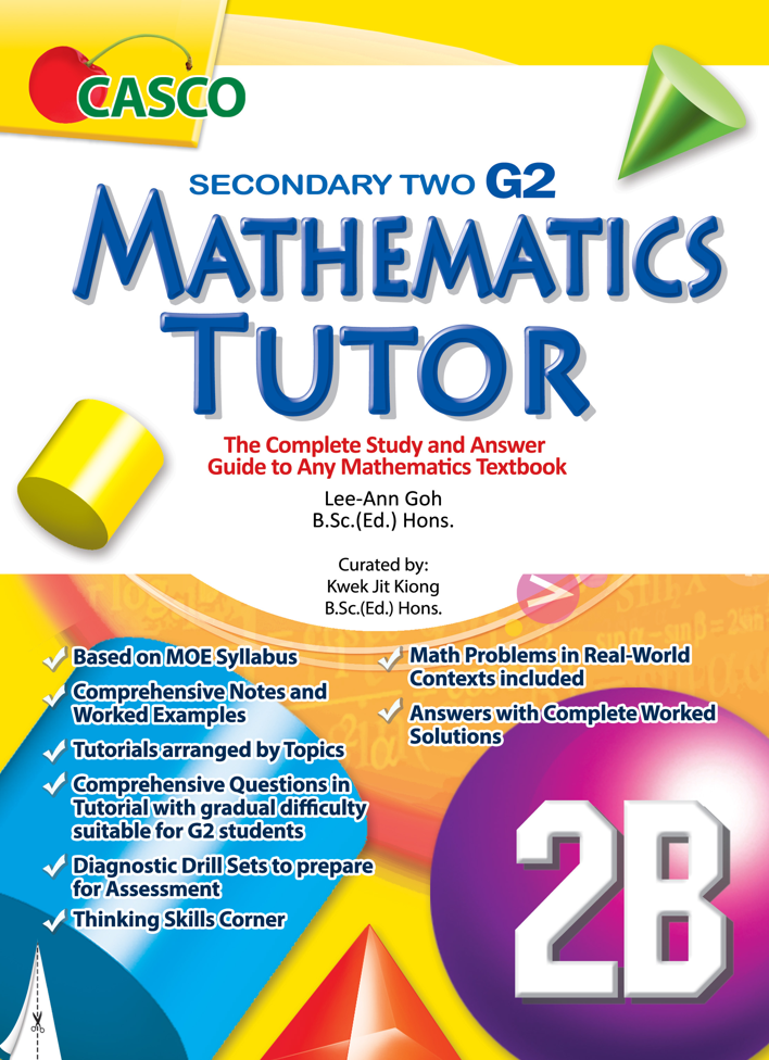 Secondary 2B Mathematics Tutor (G2) – Popular Book Company Pte Ltd