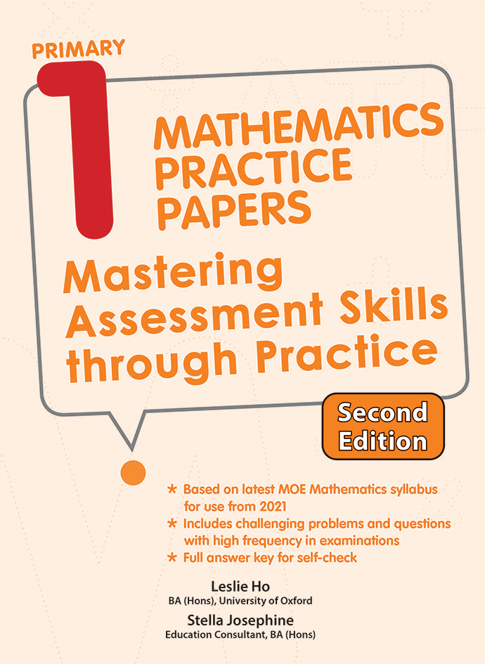 Primary 1 Mathematics Practice Papers Second Edition – Popular Book ...