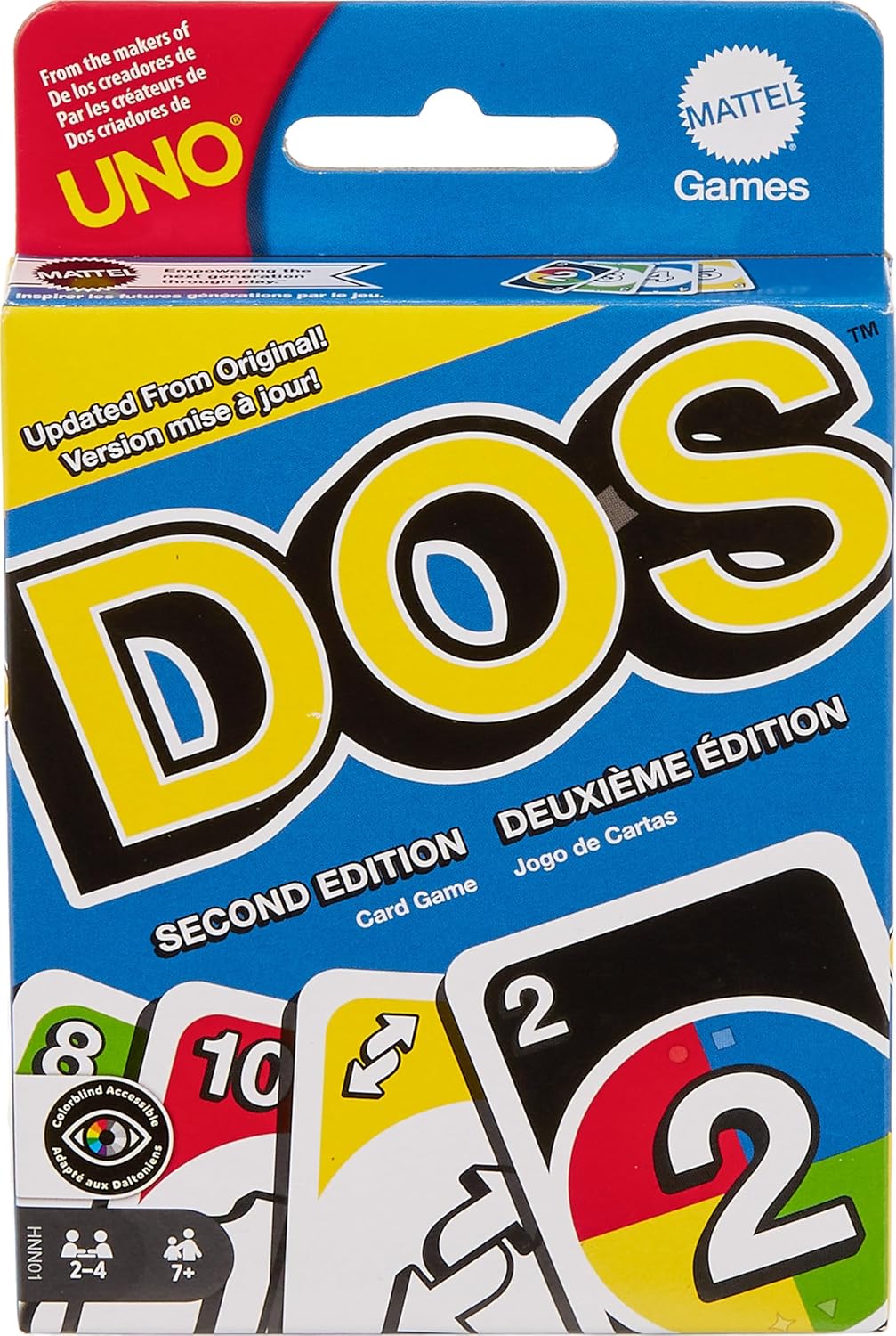 MATTEL UNO DOS SECOND EDITION CARD GAME – Popular Book Company Pte Ltd