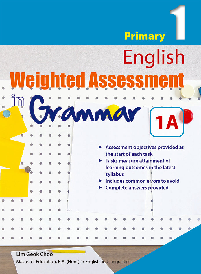 Primary 1 English Weighted Assessments in Grammar 1A – Popular Book ...