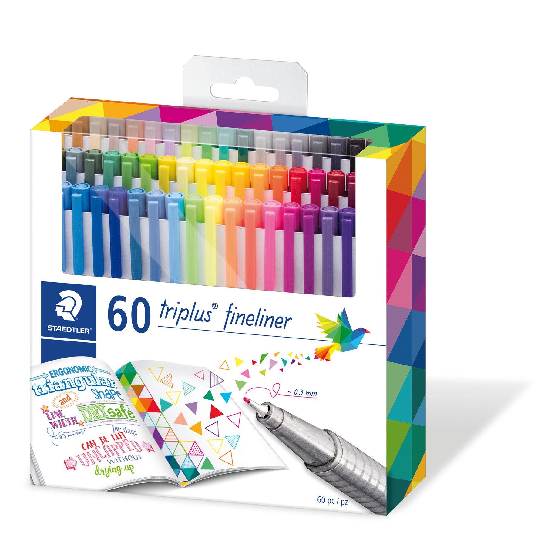 STAEDTLER FINELINER TRIPLUS 60 PCS – Popular Book Company Pte Ltd