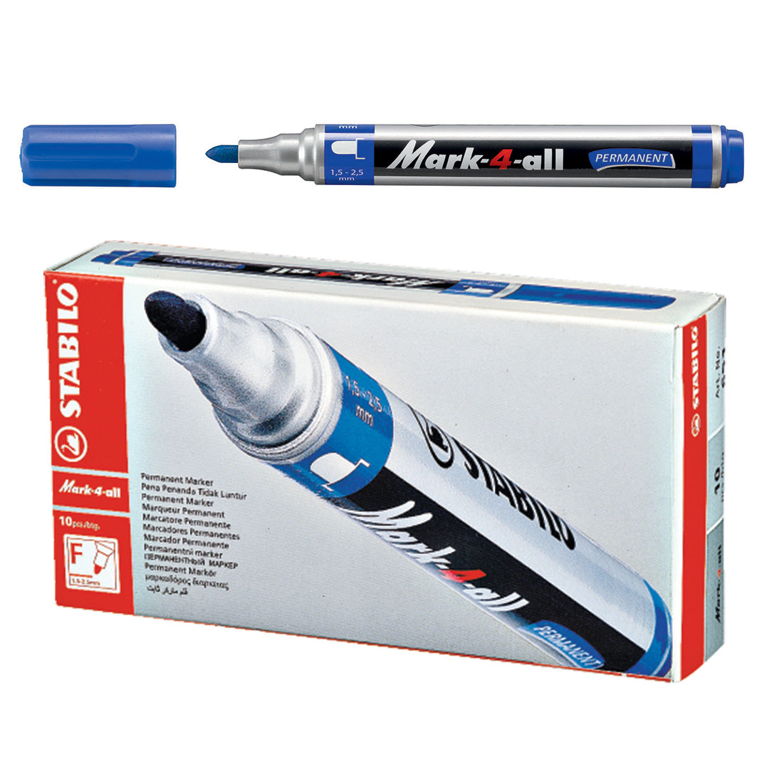 STABILO MARK-4-ALL Permanent markers 10'S – Popular Book Company Pte Ltd