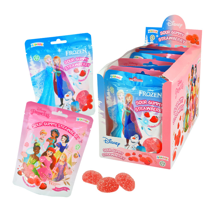 FROZEN & PRINCESS SOUR GUMMY STRAWBERRY – Popular Book Company Pte Ltd