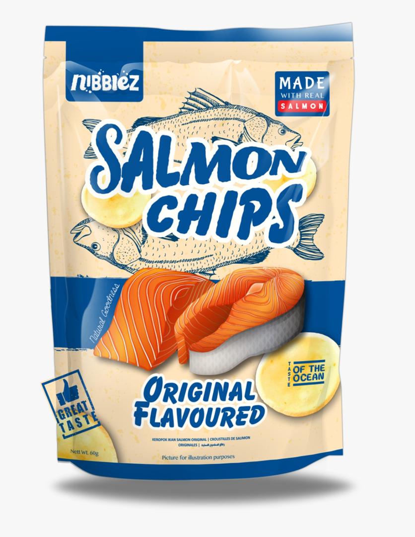 Nibblez Salmon Chips Original 50g – Popular Book Company Pte Ltd