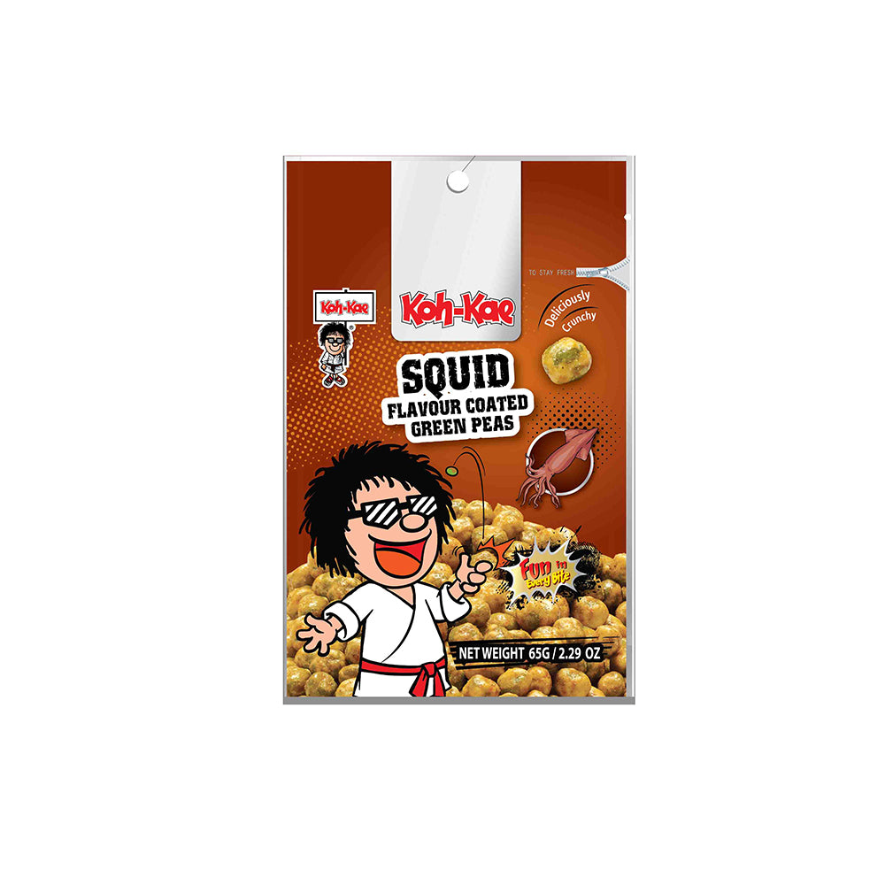 Koh-kae Green Peas Squid Coated 65g – Popular Book Company Pte Ltd