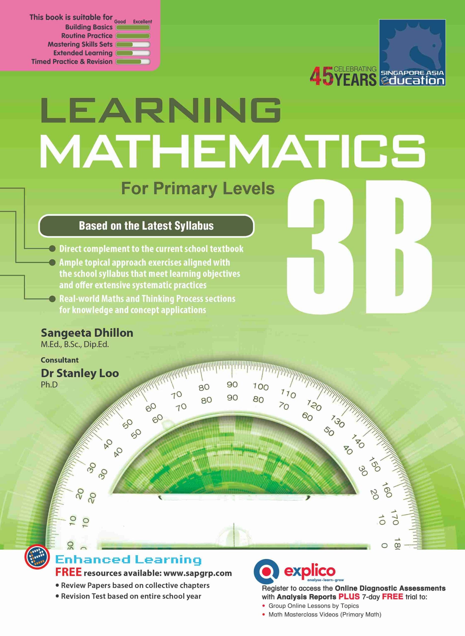 Learning Mathematics For Primary Levels 3B – Popular Book Company Pte Ltd