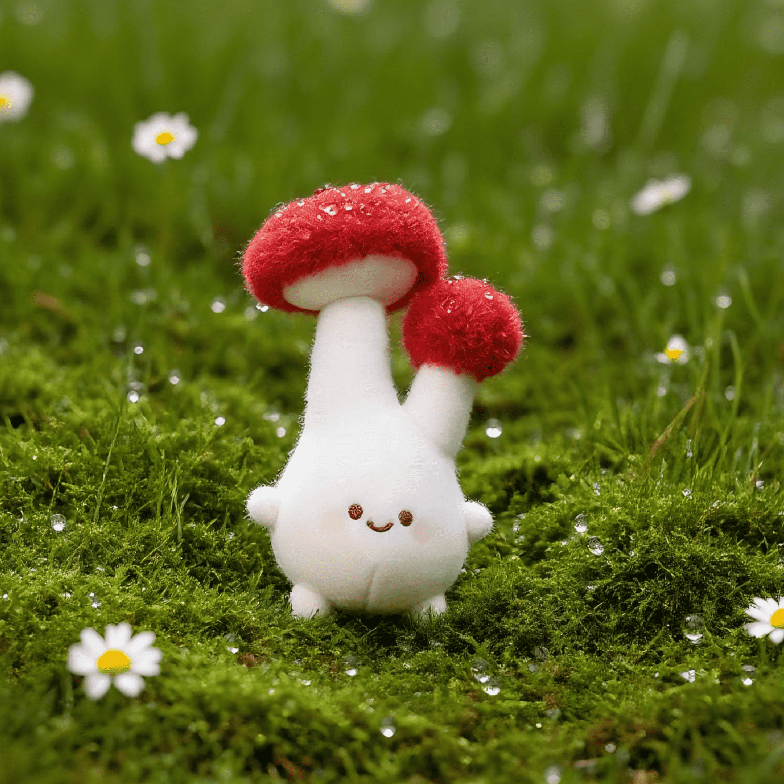 Pinching Plush 0.5mm Gel Pen Bag Charm - Mushroom – Popular Book ...